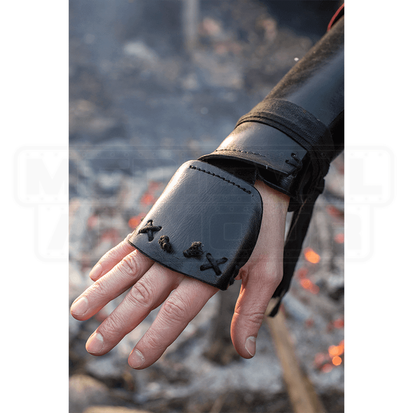 Leather Samurai Bracers - MCI-2168-1 by Medieval Armour, Leather Armour ...