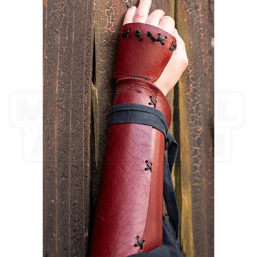 Leather Samurai Bracers - MCI-2168-1 by Medieval Armour, Leather Armour ...