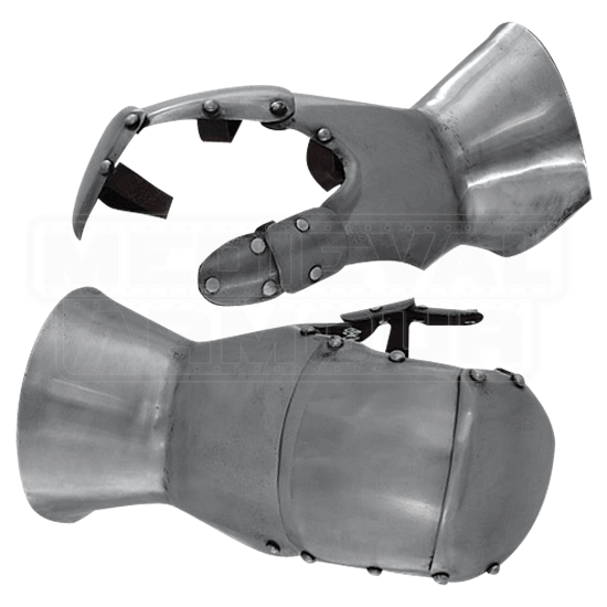 Milanese Gauntlets - AB0068 by Medieval Armour, Leather Armour, Steel ...