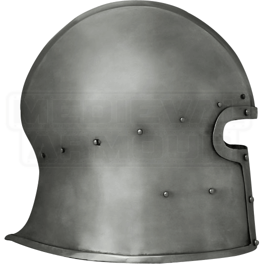 T-Face Barbute Helmet - AB0336 by Medieval Armour, Leather Armour ...
