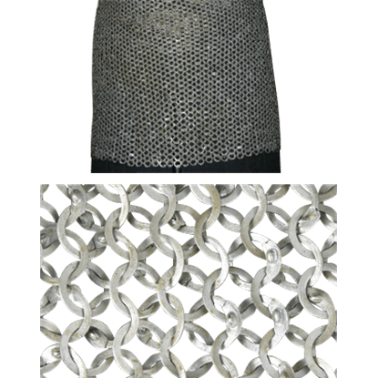 Chainmail Arm and Leg Armour, Mail Voiders, and Mail Skirts by Medieval ...