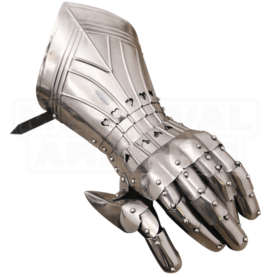 Gothic Gauntlets - AH-6023 by Medieval Armour, Leather Armour, Steel ...