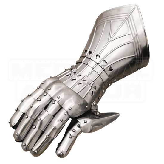 Gothic Gauntlets - AH-6023 by Medieval Armour, Leather Armour, Steel ...