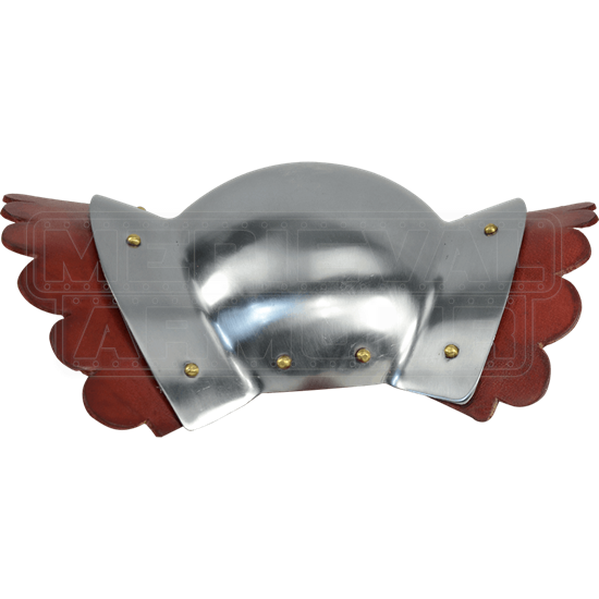 Warriors Steel Knee Guards - AH-6025 by Medieval Armour, Leather Armour ...