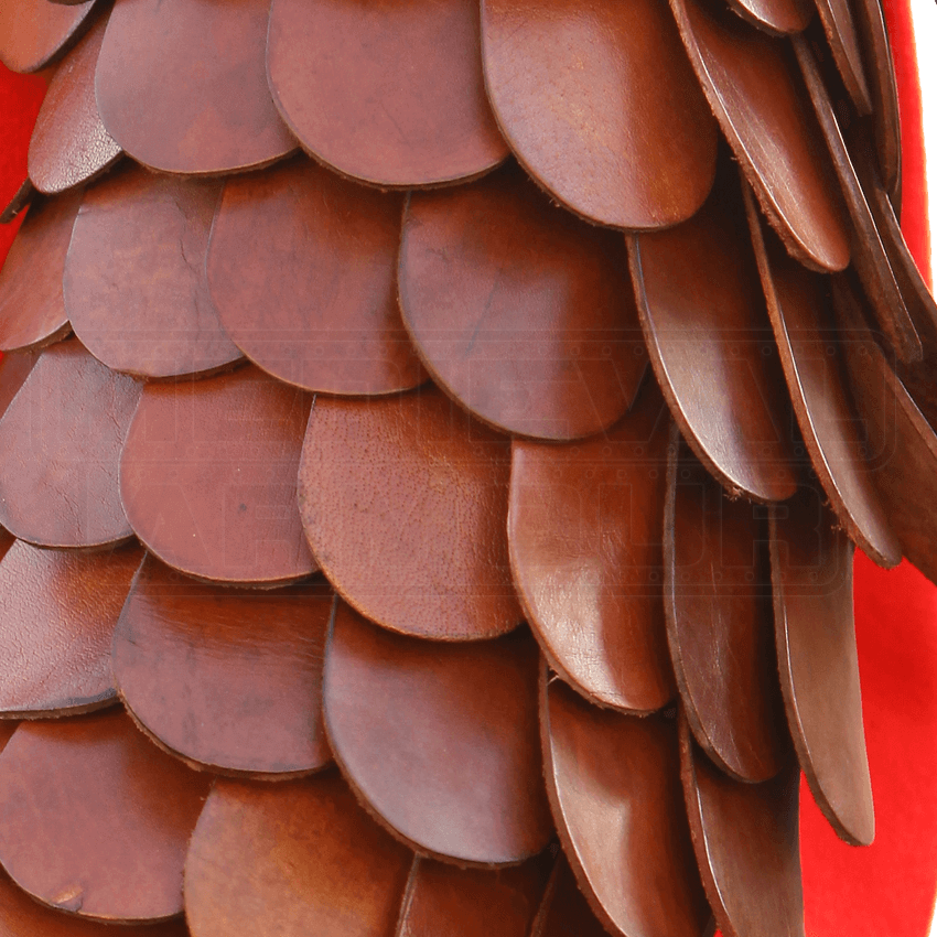 Gladiator Scaled Leather Arm Guard - AH-6234L by Medieval Armour ...