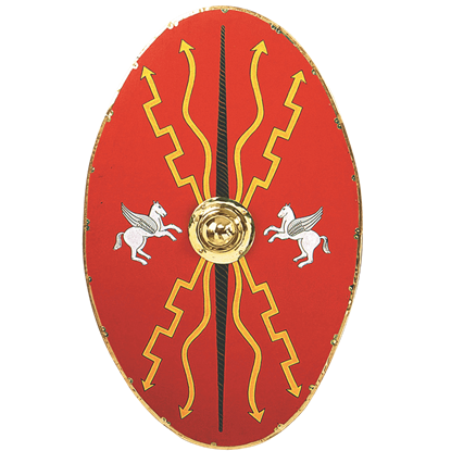 Roman Shields, Scutum Shields and Roman Wooden Shields by Medieval ...