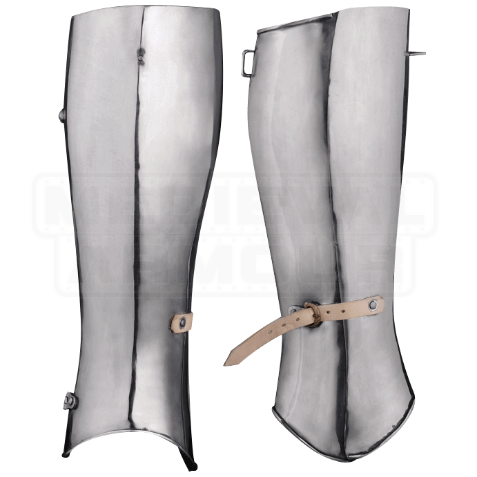 Medieval Closed Greaves - MH-A0919 by Medieval Armour, Leather Armour ...