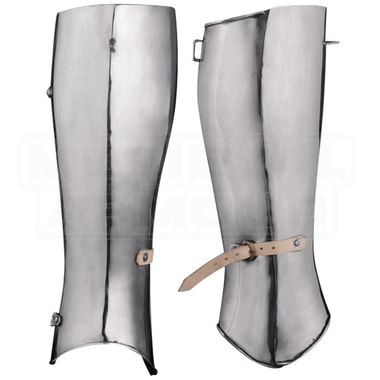 Medieval Closed Greaves - MH-A0919 by Medieval Armour, Leather Armour ...