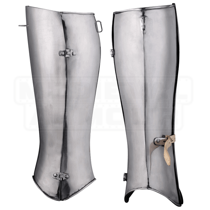 Medieval Closed Greaves - MH-A0919 by Medieval Armour, Leather Armour ...