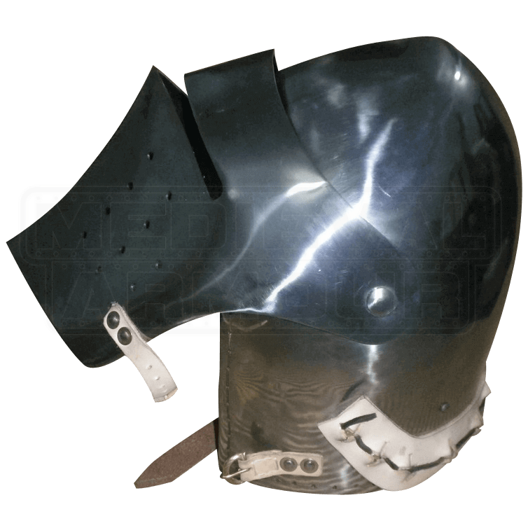 Medieval Battle Bascinet - MHR-H0996MB by Medieval Armour, Leather ...