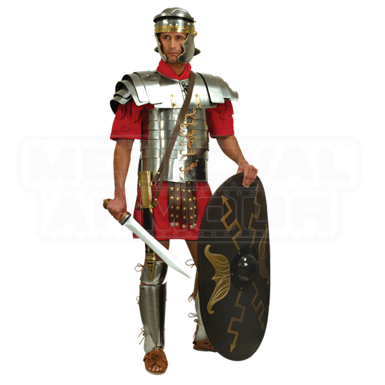 Roman Steel Greaves - 300010 by Medieval Armour, Leather Armour, Steel ...
