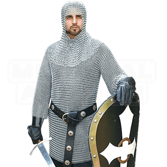 Chainmail Shirt - 300170 by Medieval Armour, Leather Armour, Steel ...