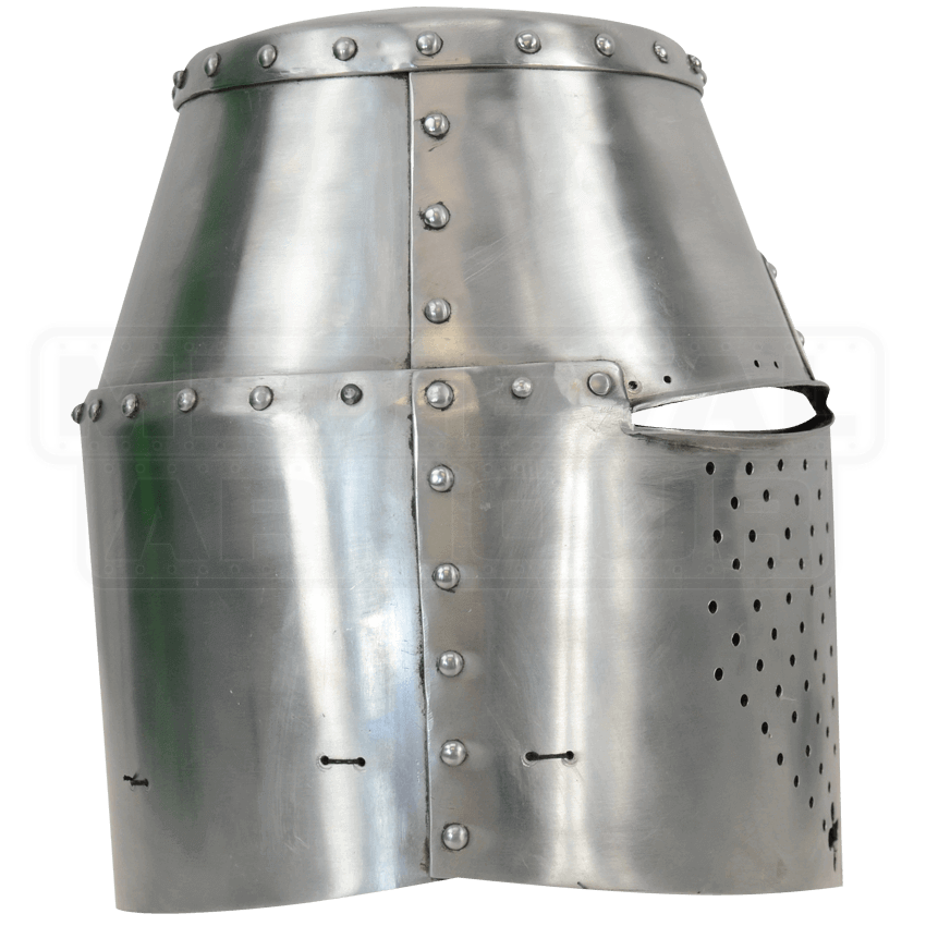 Great Helmet - AB0395 by Medieval Armour, Leather Armour, Steel Armour ...