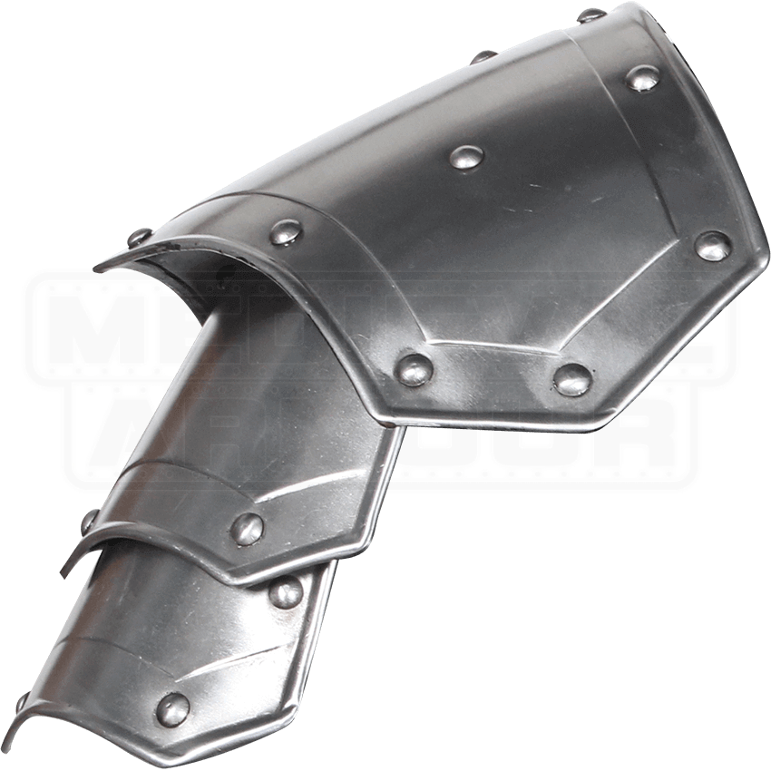 Steel Mina Spaulders - MY100065 by Medieval Armour, Leather Armour ...