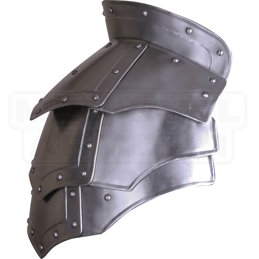 Steel Vladimir Spaulders - MY100077 by Medieval Armour, Leather Armour ...