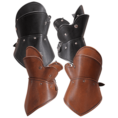 Leather Gauntlets, Leather Hand Armour, and Leather Armour Gloves by ...