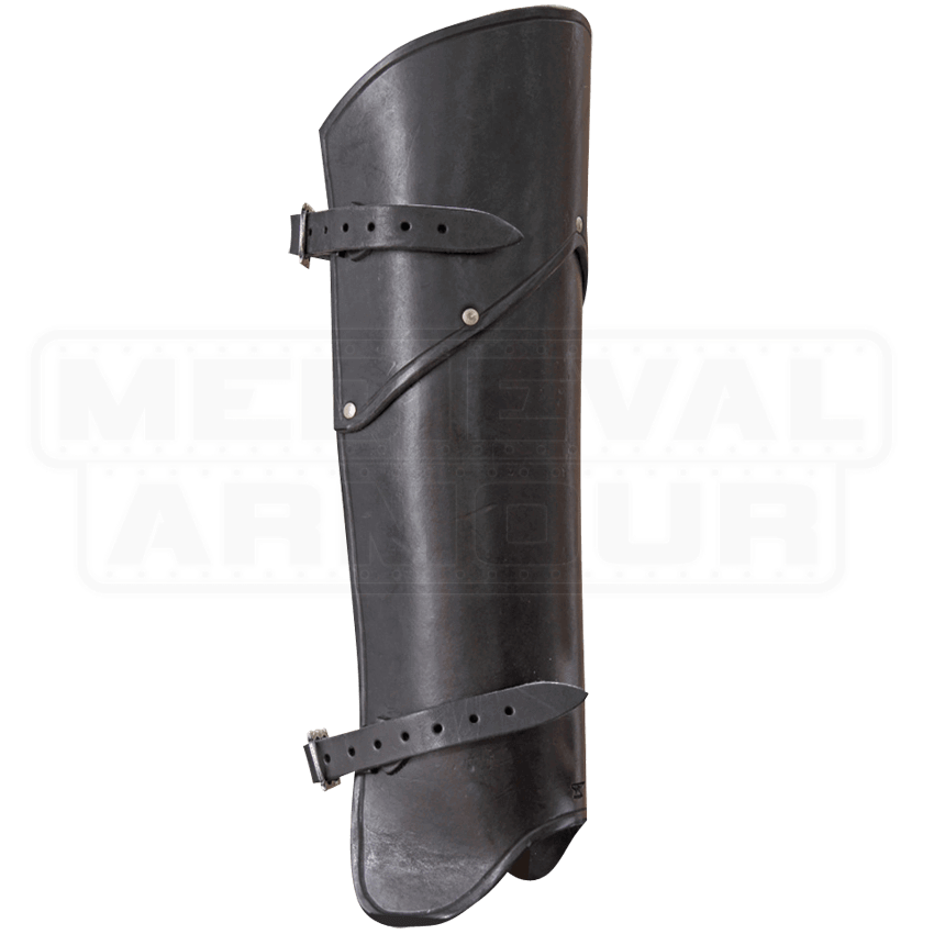 Sigfrid Leather Greaves - MY100201 by Medieval Armour, Leather Armour ...