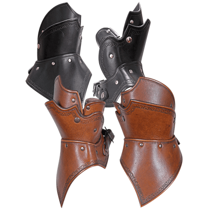 Leather Gauntlets, Leather Hand Armour, and Leather Armour Gloves by ...