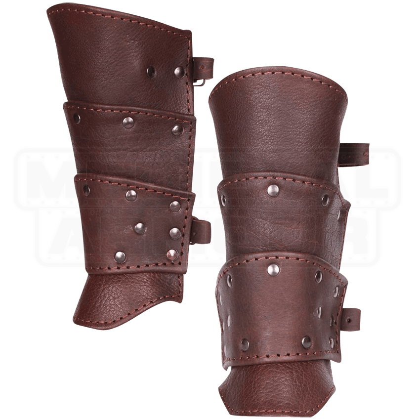 Albrecht Bracers - MY100247 by Medieval Armour, Leather Armour, Steel ...