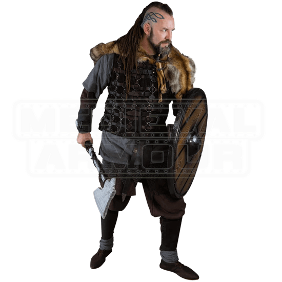 Berengar Ring Armour Jacket - MY100257 by Medieval Armour, Leather ...