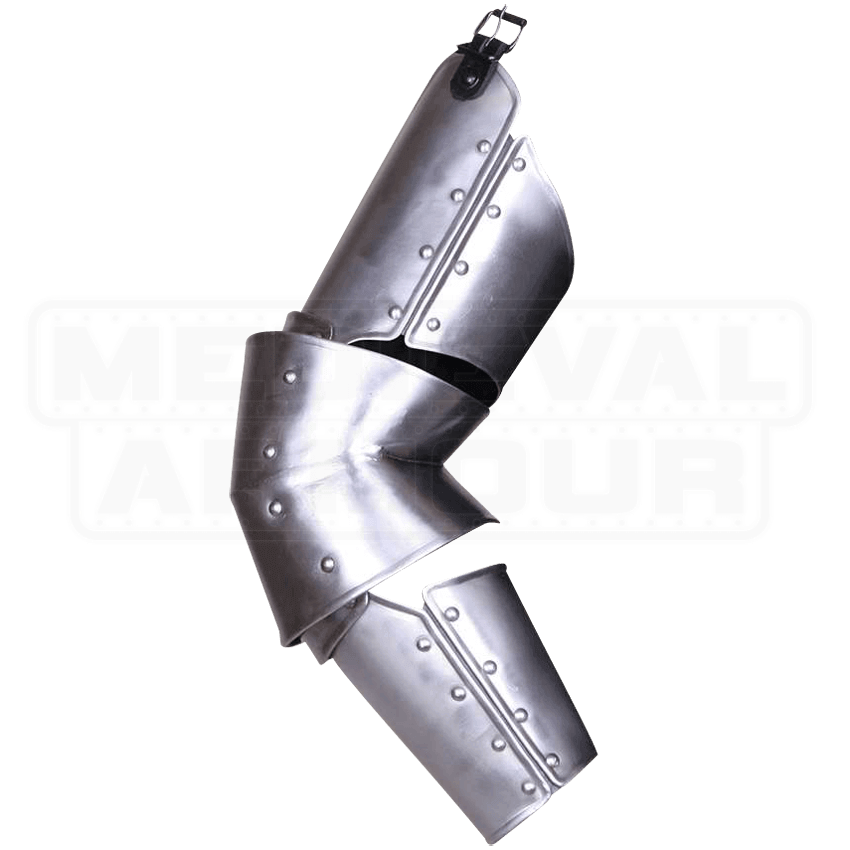 Steel Markward Full Arm Guards - MY100317 by Medieval Armour, Leather ...