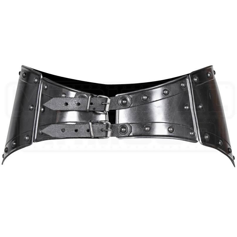 Blackened Mina Armour Belt - MY100324 by Medieval Armour, Leather ...
