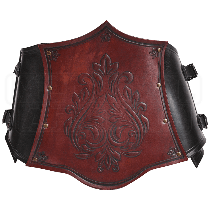 Floral Isolde Leather Bodice- MY100413 by Medieval Armour, Leather ...