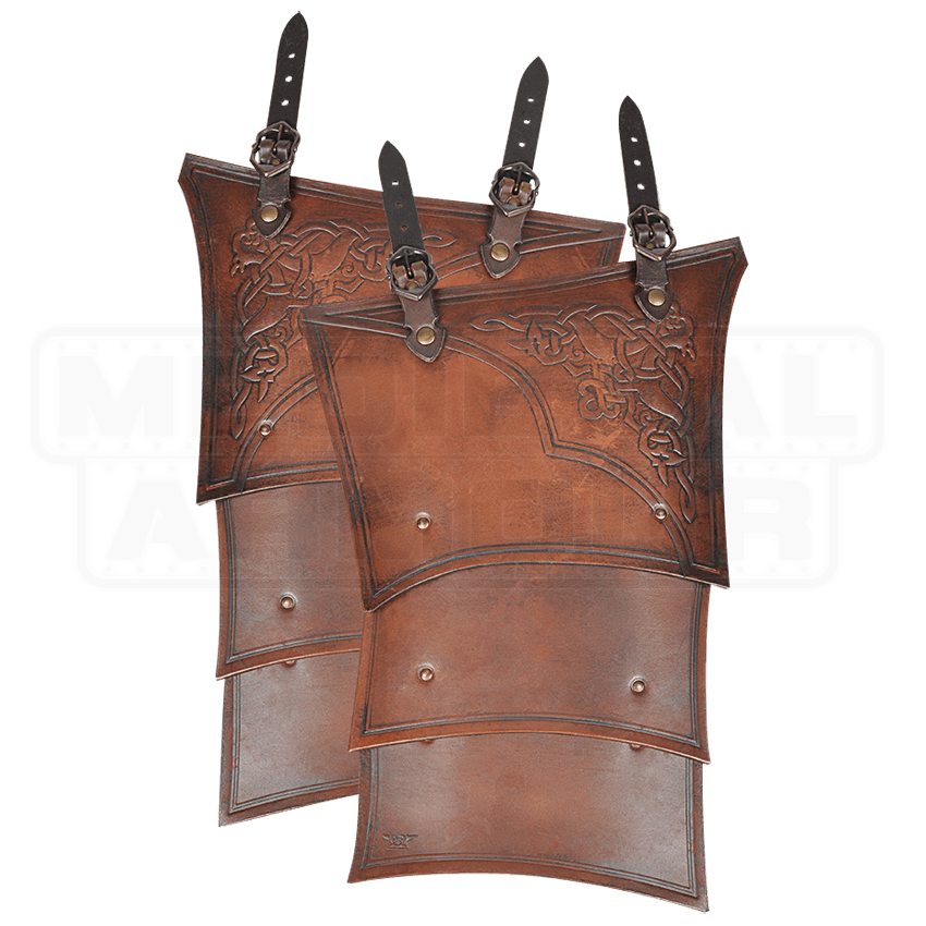 Celtic Mantikor Leather Tassets - MY100417 by Medieval Armour, Leather ...