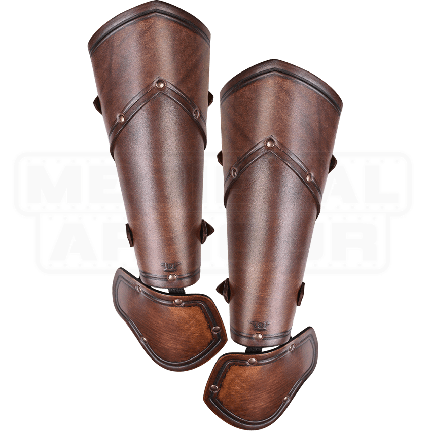 Sigfrid Leather Demi Gauntlets - MY100692 by Medieval Armour, Leather ...