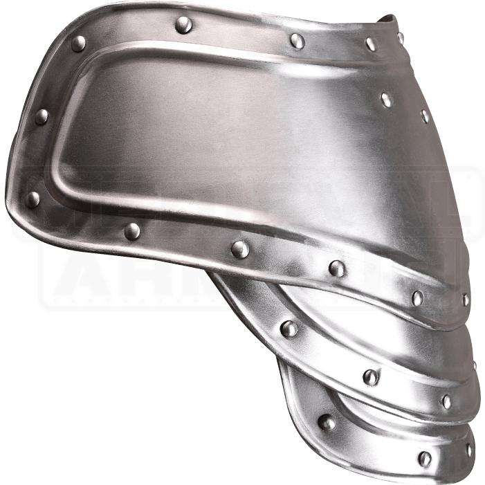 Steel Georg Spaulders - MY100737 by Medieval Armour, Leather Armour ...
