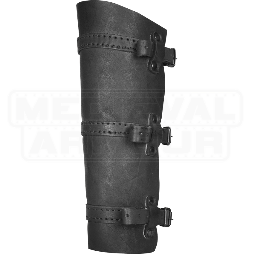 Simon Leather Greaves - MY100771 by Medieval Armour, Leather Armour ...
