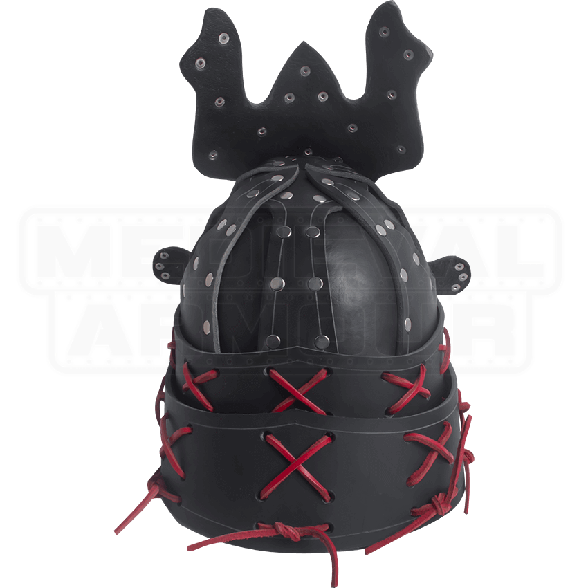 Leather Samurai Helm - RT-225 by Medieval Armour, Leather Armour, Steel ...