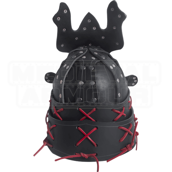 Leather Samurai Helm - RT-225 by Medieval Armour, Leather Armour, Steel ...