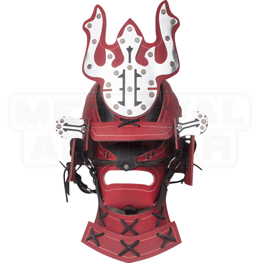 Leather Samurai Helm - RT-225 by Medieval Armour, Leather Armour, Steel ...