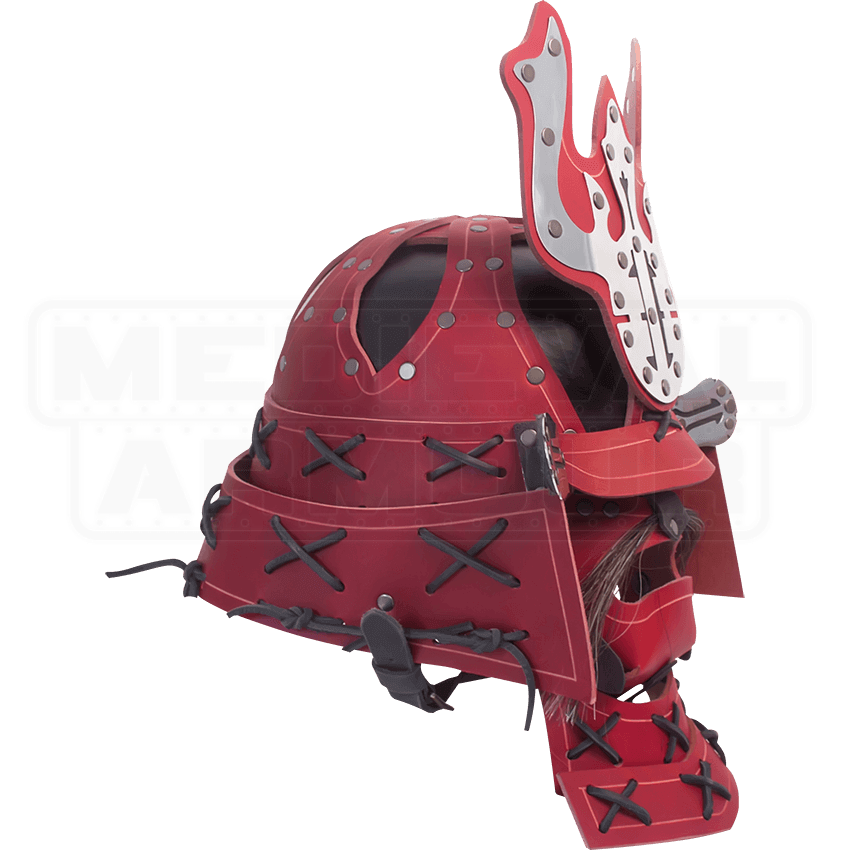 Leather Samurai Helm - RT-225 by Medieval Armour, Leather Armour, Steel ...