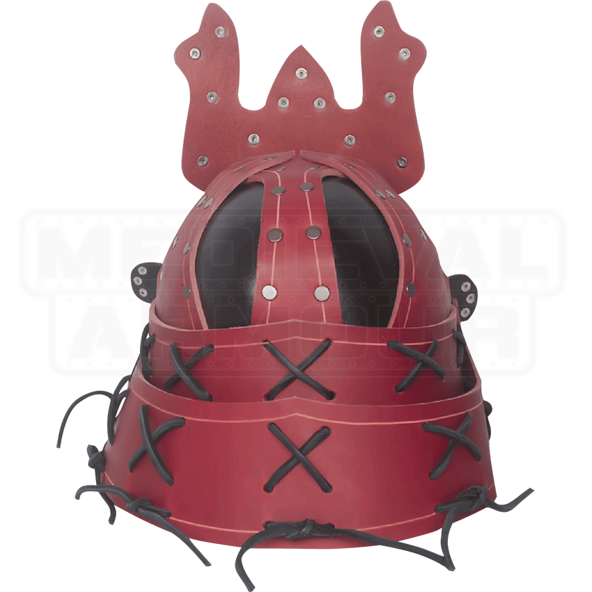 Leather Samurai Helm - RT-225 by Medieval Armour, Leather Armour, Steel ...