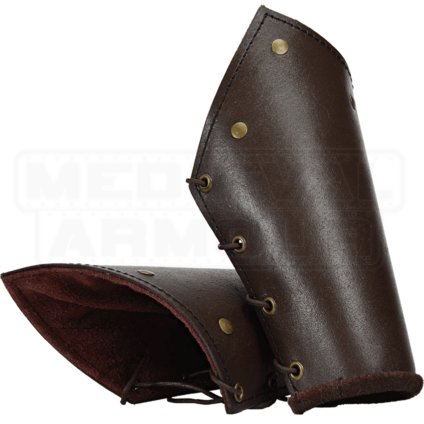 Knights Battle Arm Bracers - MCI-2164 by Medieval Armour, Leather ...