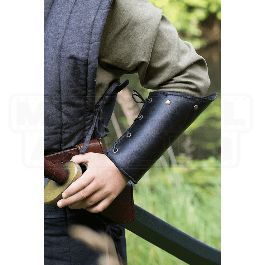 Knights Battle Arm Bracers - MCI-2164 by Medieval Armour, Leather ...