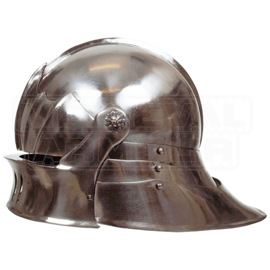 Gothic Sallet Helmet - Steel Finish - MCI-2421 by Medieval Armour ...