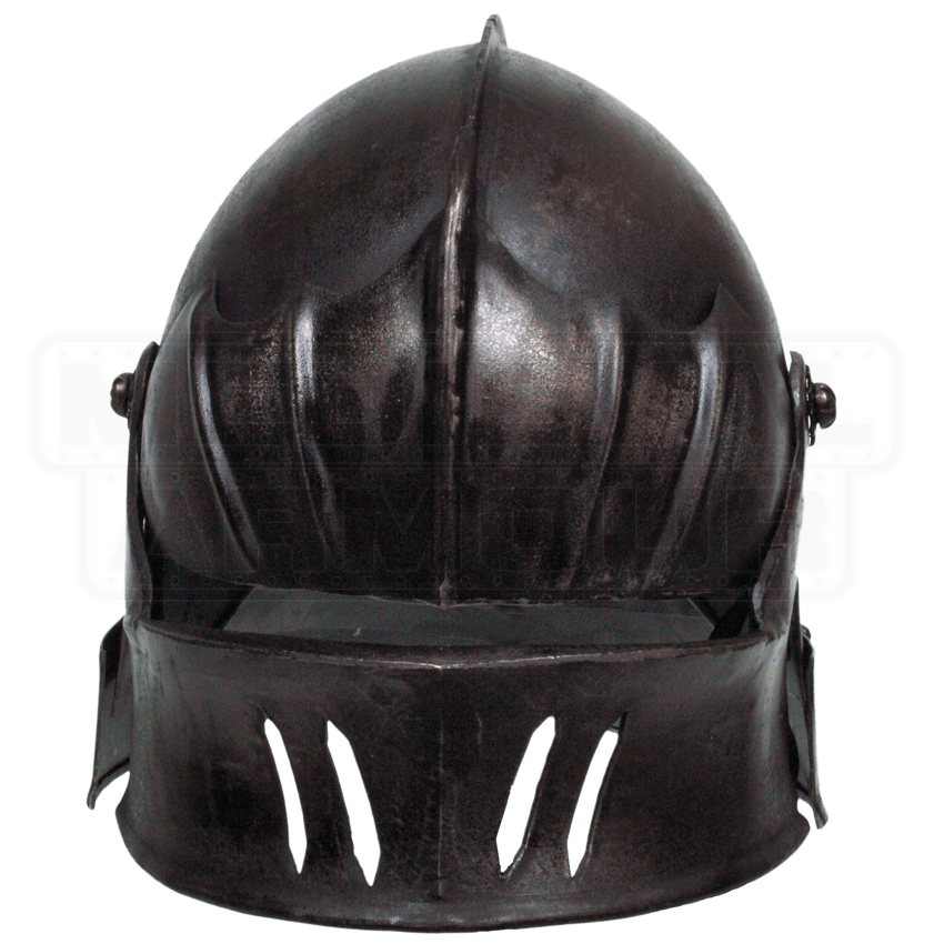 Gothic Sallet Helmet - Dark Metal Finish - MCI-2422 by Medieval Armour ...