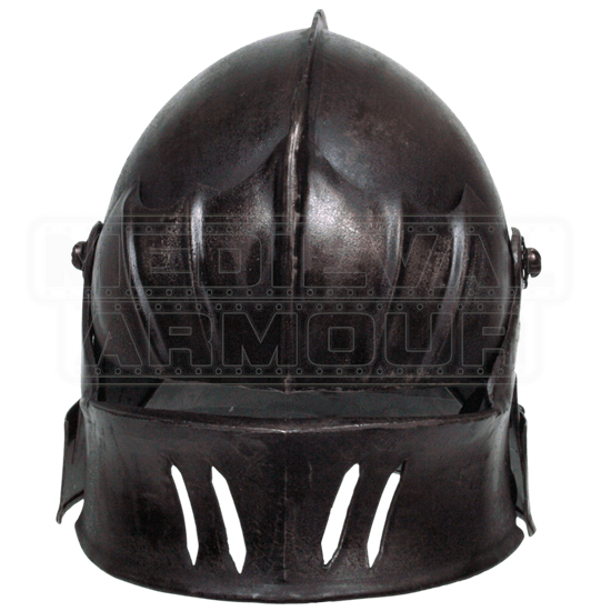 Gothic Sallet Helmet - Dark Metal Finish - MCI-2422 by Medieval Armour ...