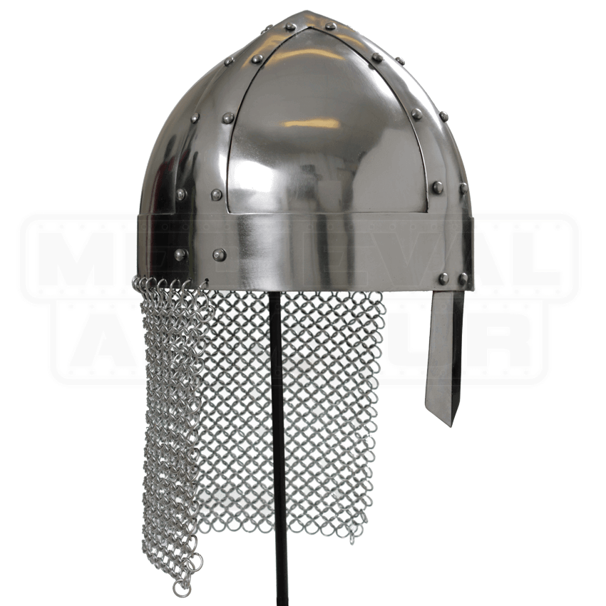 Viking Spangenhelm - Steel - MCI-2433 by Medieval Armour, Leather ...