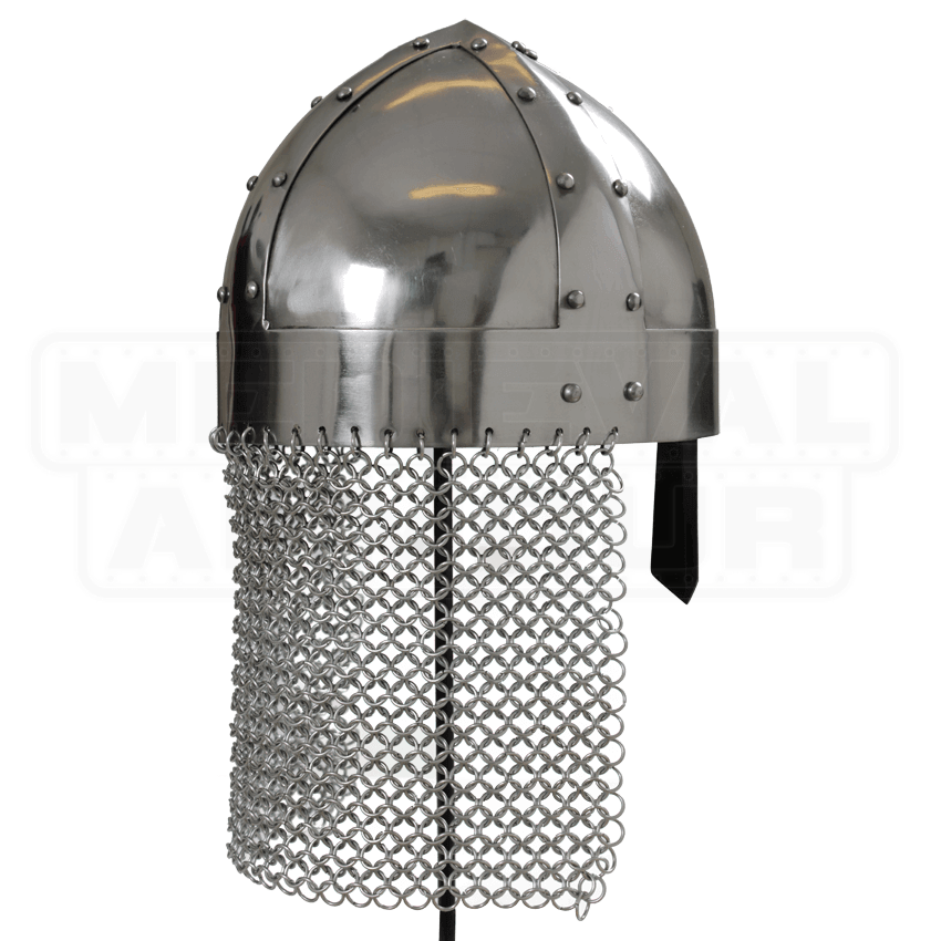 Viking Spangenhelm - Steel - MCI-2433 by Medieval Armour, Leather ...