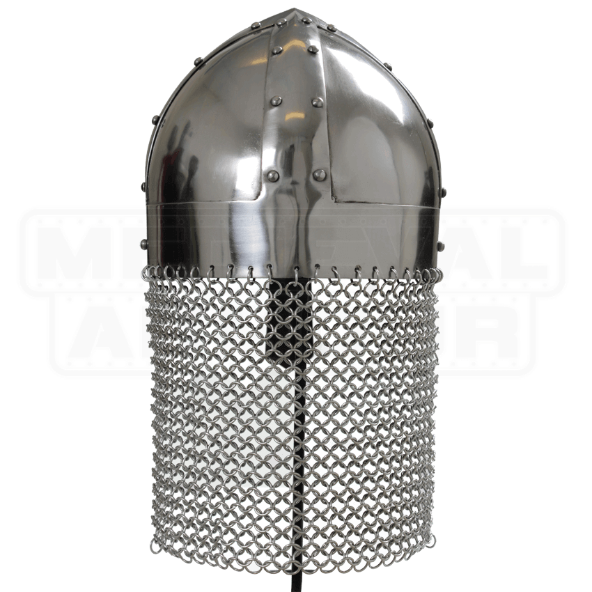 Viking Spangenhelm - Steel - MCI-2433 by Medieval Armour, Leather ...