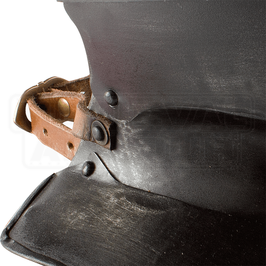 Epic Dark Imperial Bevor - MCI-3085 by Medieval Armour, Leather Armour ...