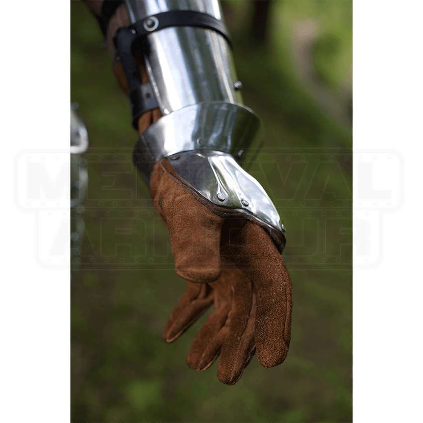 Hourglass Demi Gauntlets - MCI-3095 by Medieval Armour, Leather Armour ...