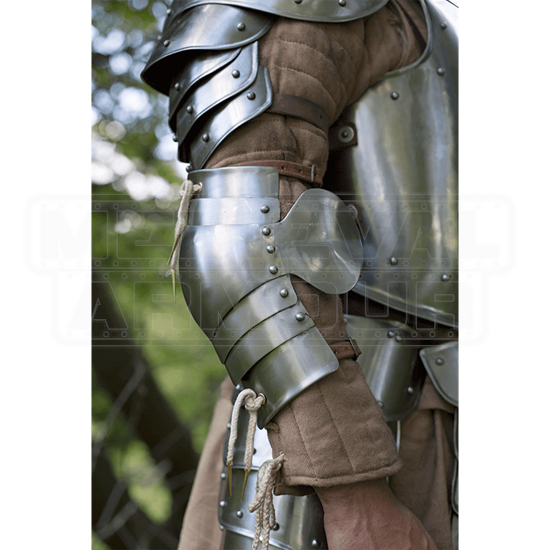 Imperial Floating Elbows - Steel Finish - MCI-3107 by Medieval Armour ...