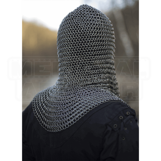Alaric Chainmail Hood - MCI-3218 by Medieval Armour, Leather Armour ...