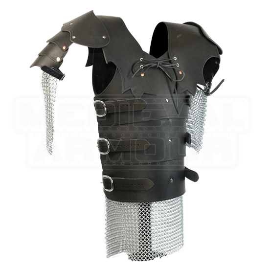 Elven Warrior Leather Armour with Chainmail - DK5002 by Medieval Armour ...