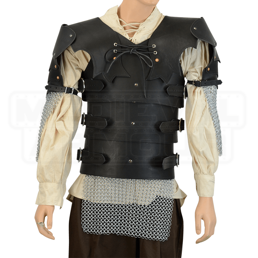 Elven Warrior Leather Armour with Chainmail - DK5002 by Medieval Armour ...